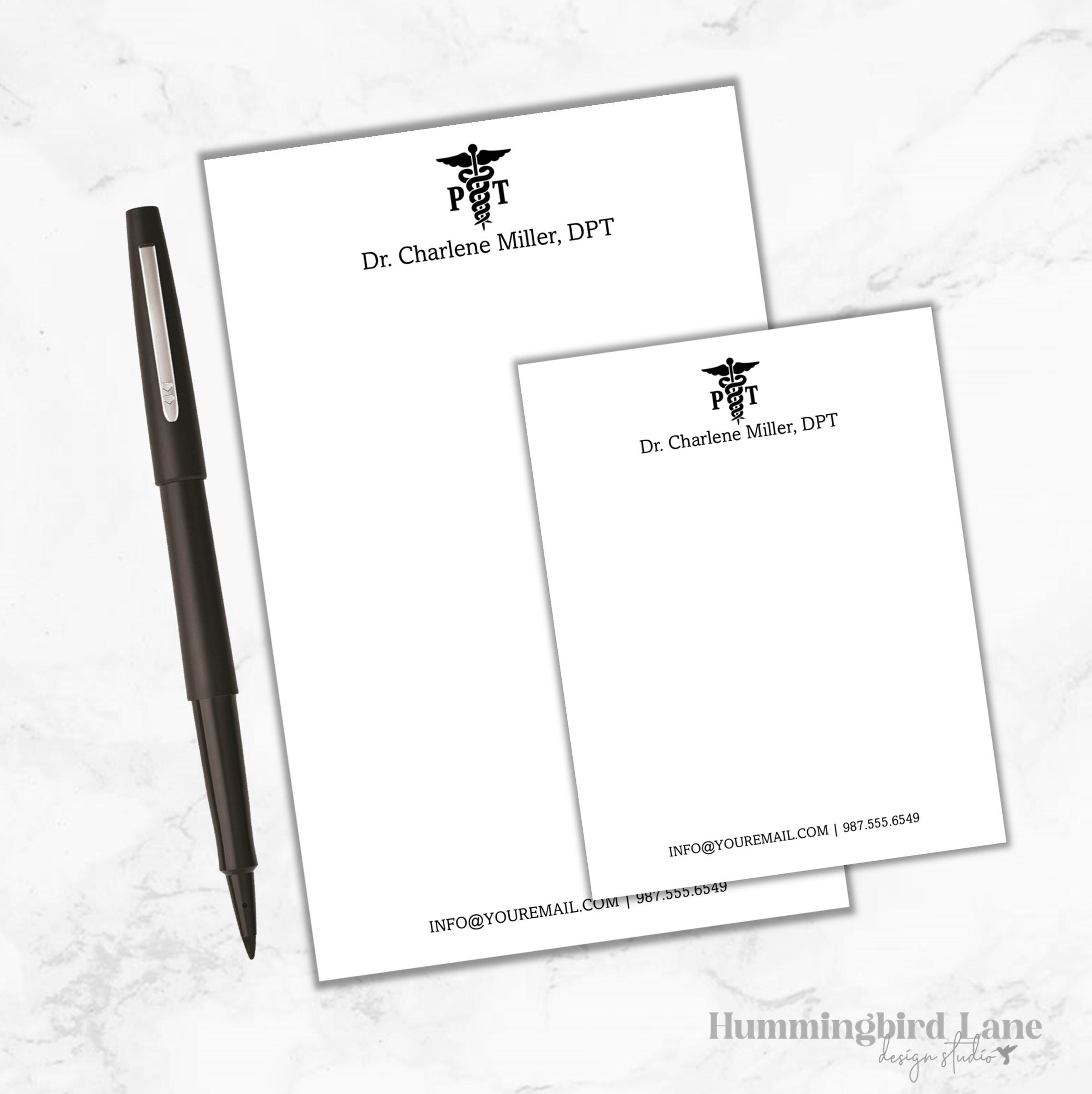 Physical Therapist Notepad, Doctor of Physical Therapy, DPT Note Pad ...