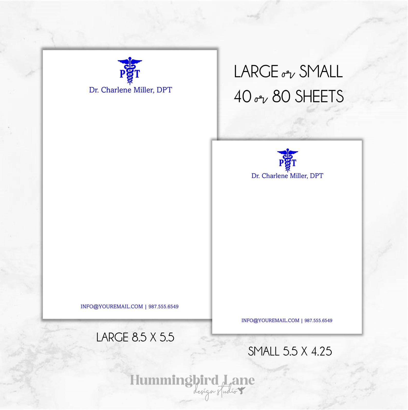 Physical Therapist Notepad, Doctor of Physical Therapy, DPT Note Pad ...
