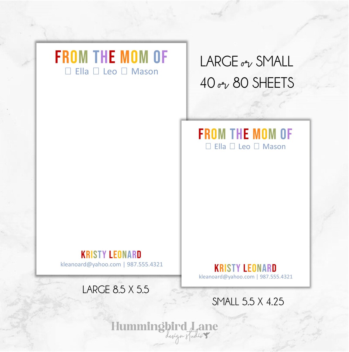 Mom of Notepad, From the Mom of Notepad, School Notepad for Mom ...