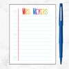Scales of Justice Notepad, Personalized Notepad for Lawyer, Attorney ...