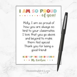 Teacher Notepad, Custom Teacher Pad, Teacher Appreciation, Personalized ...