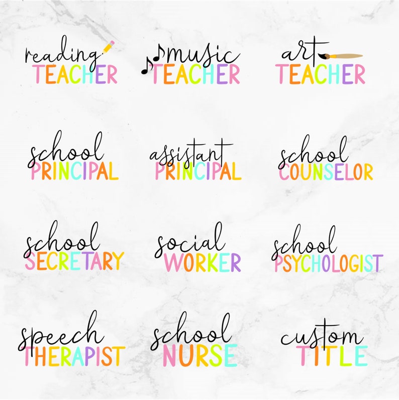 School Secretary Notepad Personalized Secretary Notepad Gift - Etsy