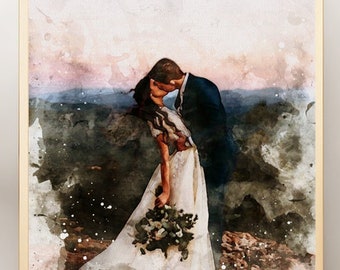 Wedding Painting | Etsy
