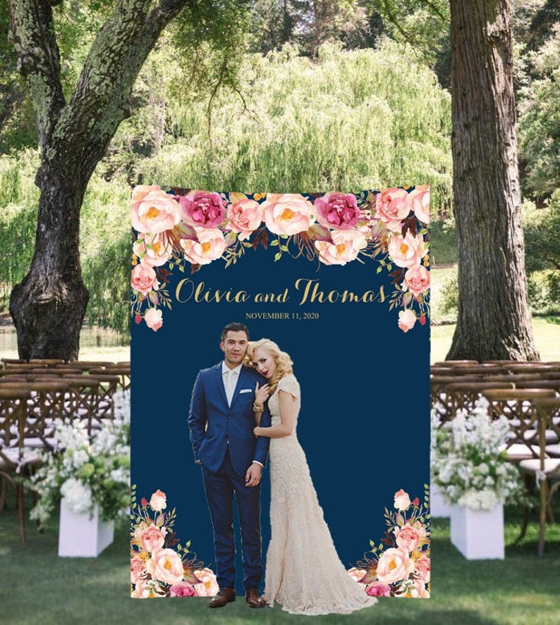 Navy blue photography backdrop - michaeljes