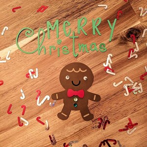 Christmas Card Kit! Make Your Own: Snowman, Reindeer, Gingerbread ...