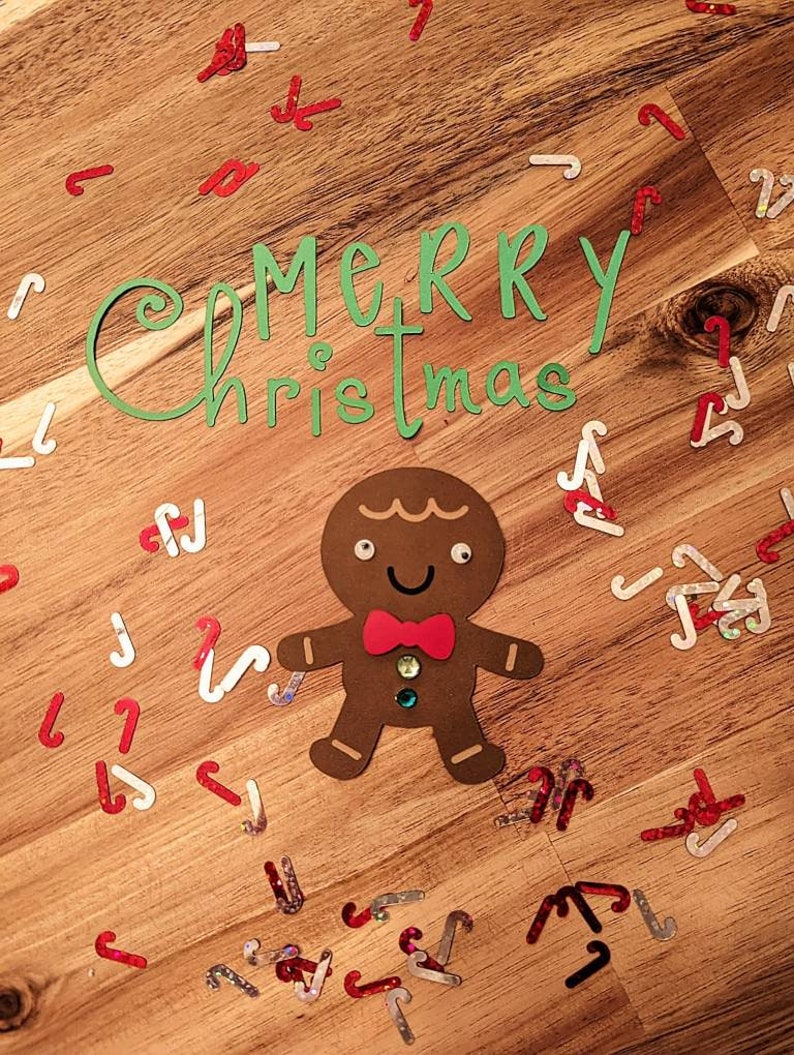 Christmas Card Kit! Make Your Own: Snowman, Reindeer, Gingerbread ...