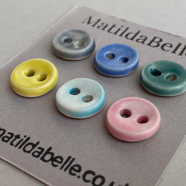 Pastel Buttons - Etsy