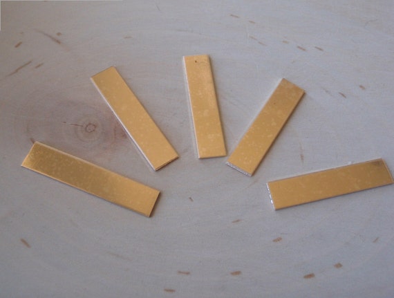 5pc 20 Gauge Bronze Rectangle Blanks Stamping Blanks 1/4 - Etsy