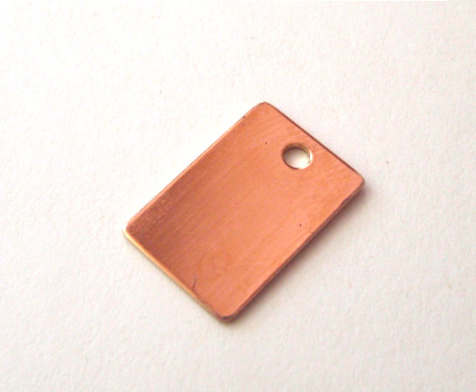 20 Gauge Bronze Rectangle Blanks 1/2 Inch X 3/4 Inch, Bronze Tags ...