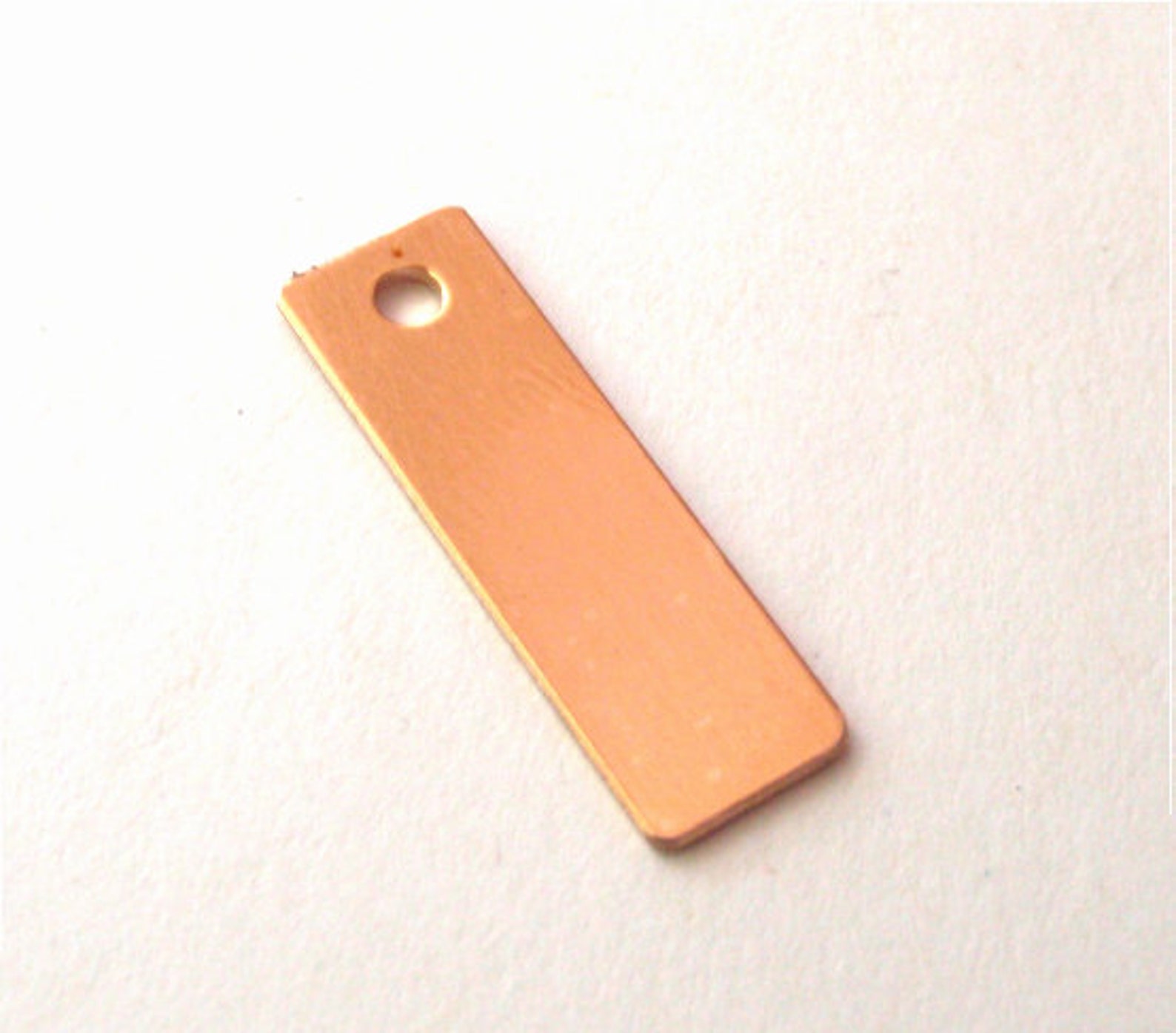 20 Gauge Bronze Tag 1/2 Inch X 1 1/2 Inch Bronze Rectangle - Etsy