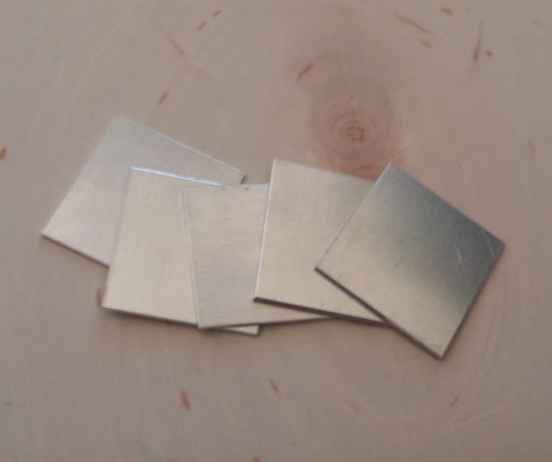 Square Aluminum Stamping Blanks 1 Inch - Aluminum Blanks - Aluminum ...