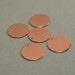 1 Inch Copper Discs in 17 Gauge Qty 5 - Etsy
