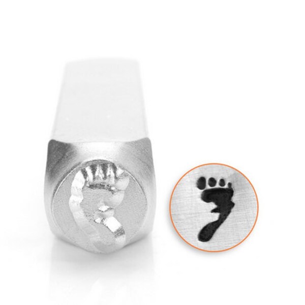 Foot Print Stamp - Etsy