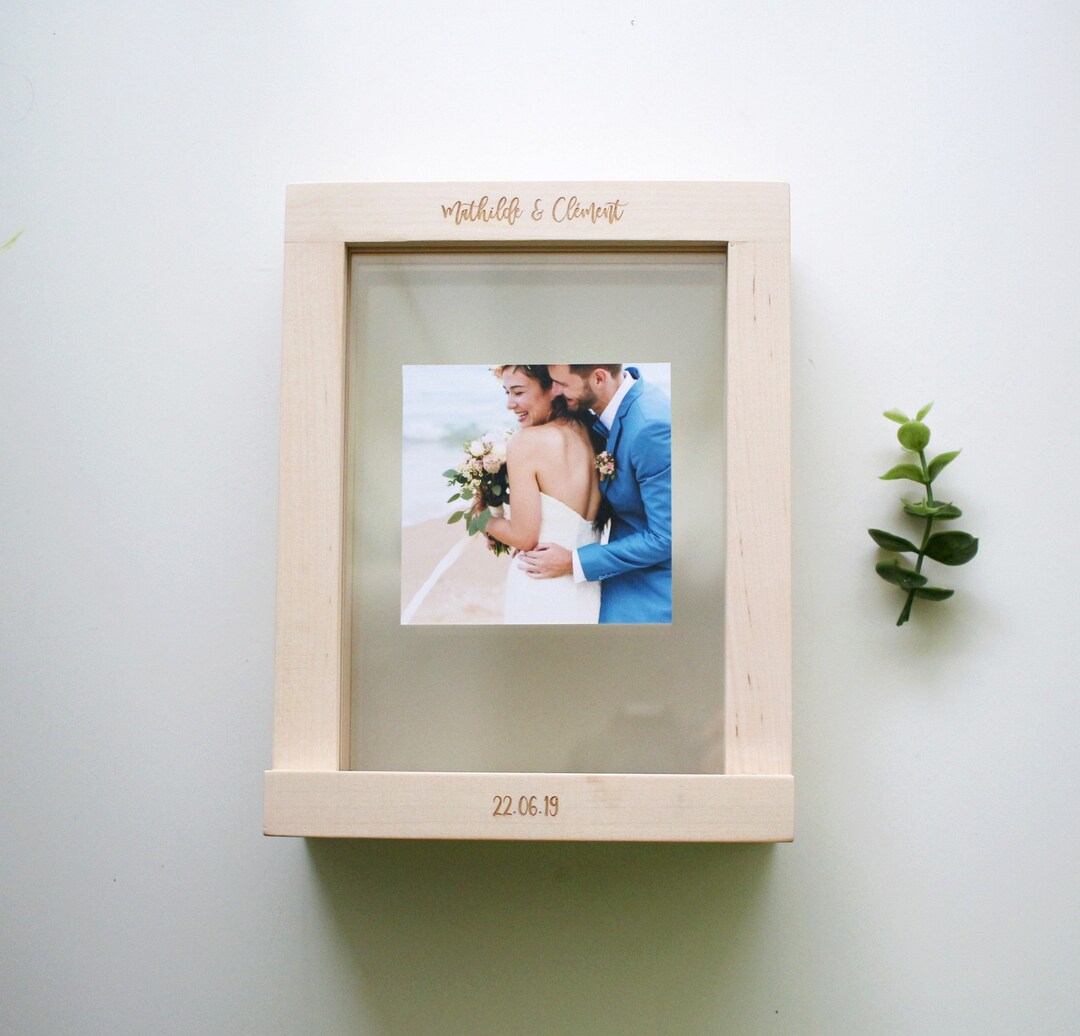 Personalized Wooden Wedding Unity Sand Ceremony Frame - Various Colors ...