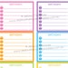 Printable to Do List Rainbow Checklist Planner Stripe PDF Editable ...