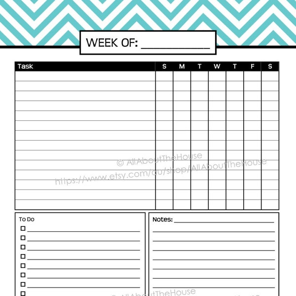 EDITABLE Printable Weekly Planner Time Management Product - Etsy Canada