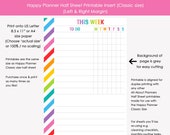 52 Week Savings Tracker printable editable insert expenses spending ...