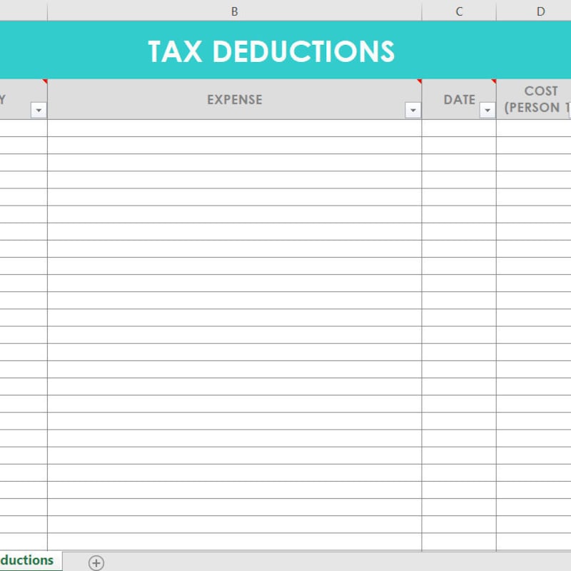 Tax Deduction - Etsy