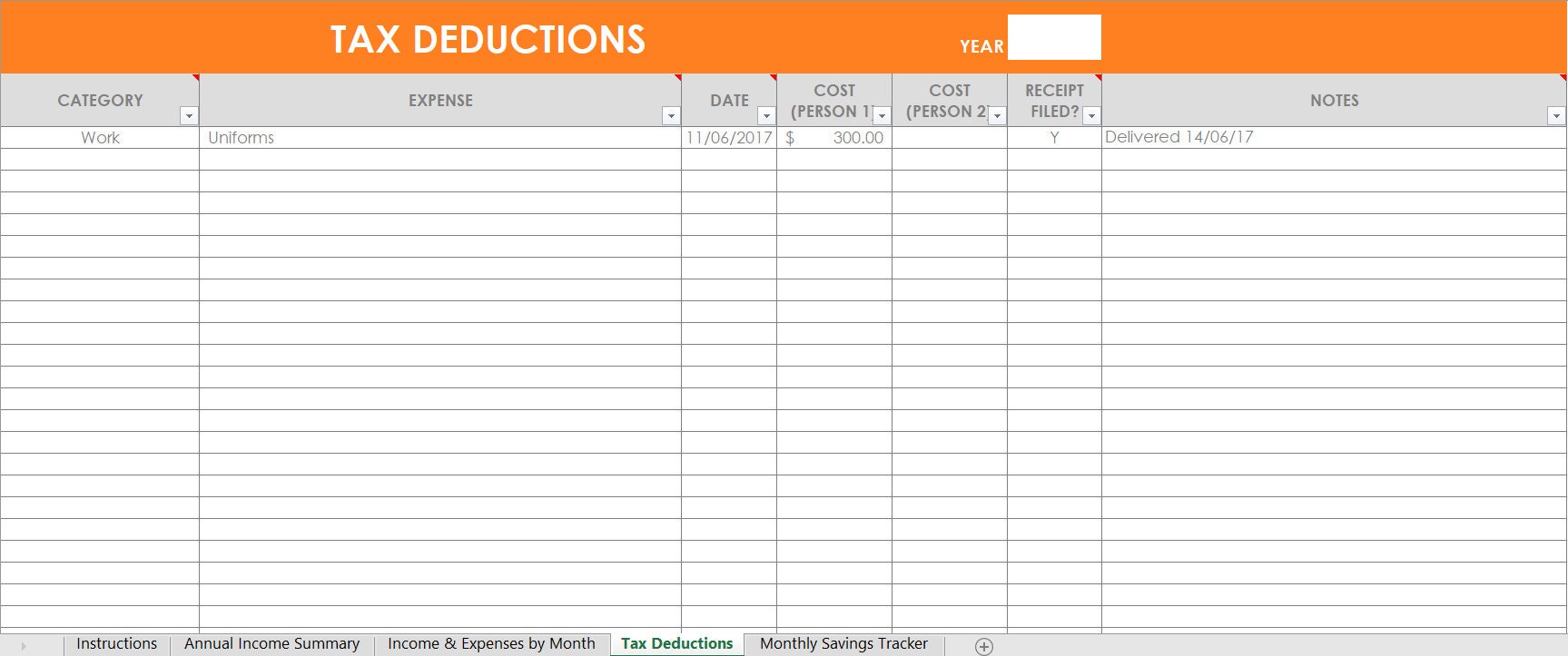 ALL 9 COLORS Budgeting Spreadsheets Excel Income Expenses Tracking ...