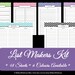 GREEN EDITABLE List Makers Kit Chevron Printable Pdf - Etsy