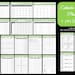 BLACK EDITABLE Teacher Planner Printable School Homeschool Lesson ...
