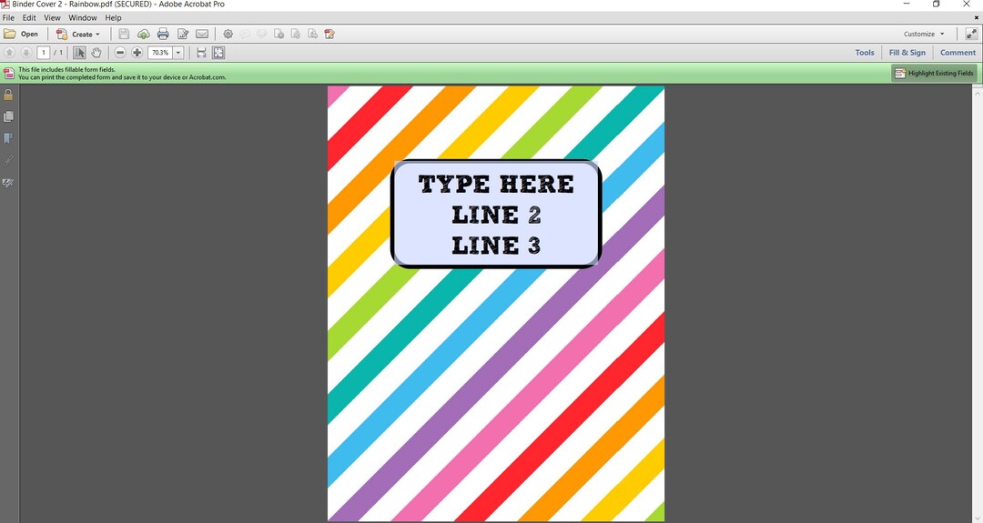 Editable Binder Cover Notebook Printable Diy Personalised Classroom ...