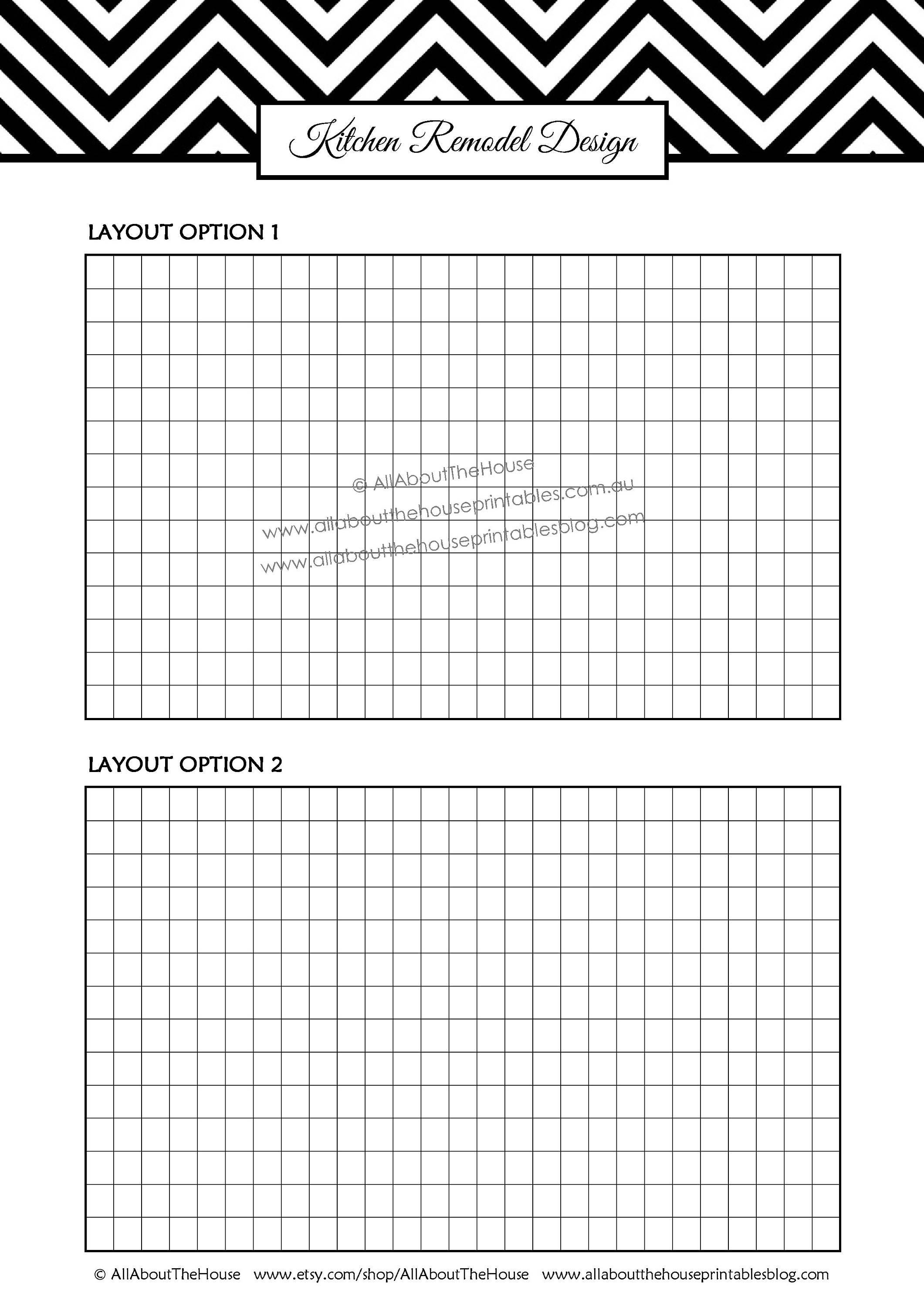 Kitchen Remodel Checklist Planner Printable Renovation Home | Etsy