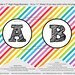Classroom Decorating Kit Printables Organization Rainbow Back to School ...