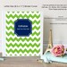 Editable Printable Monogram Binder Cover and Spine Chevron Polka Dot ...
