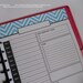 Undated Daily Planner Printable Rainbow Stripe PDF Editable Household ...