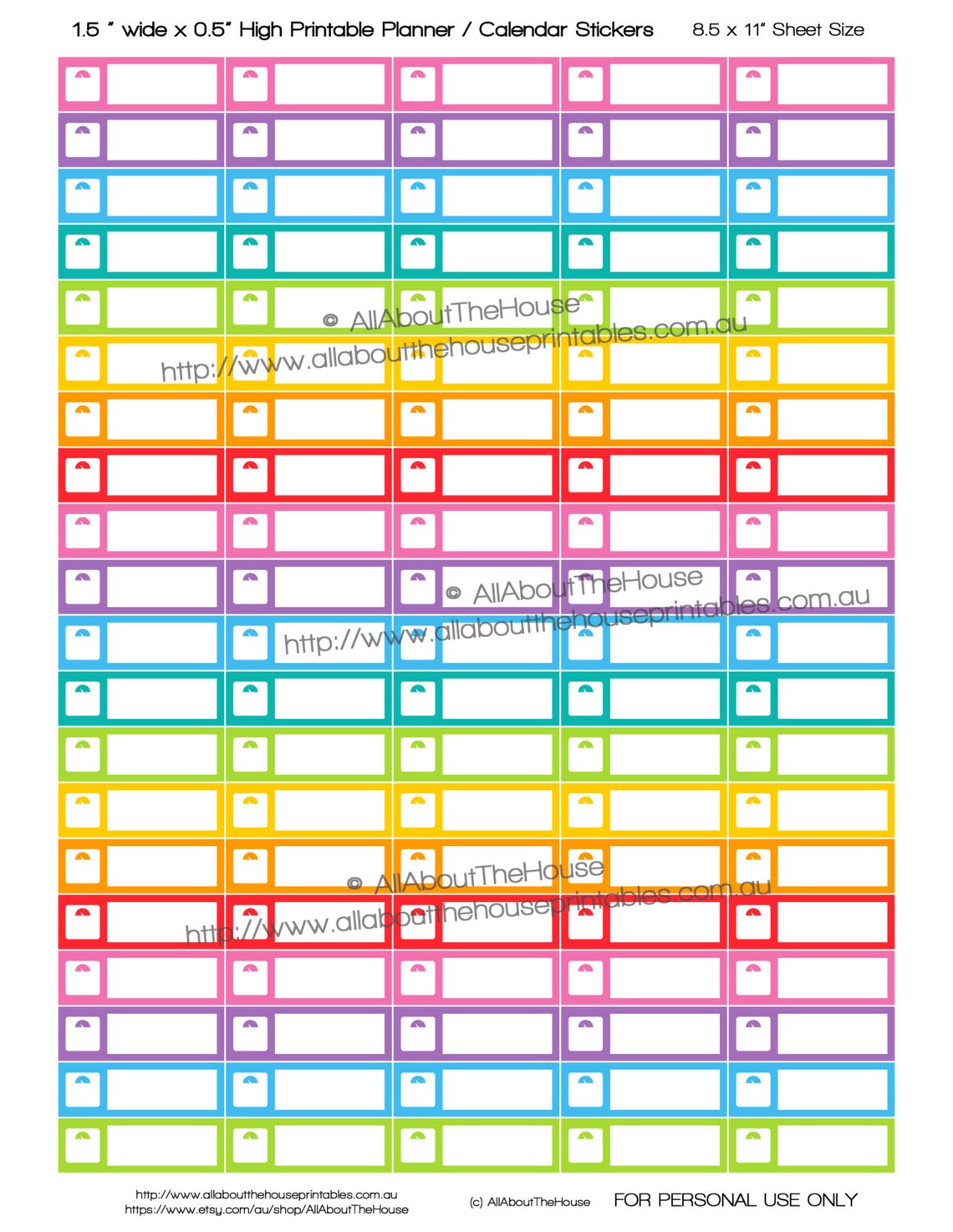 Scales Weigh in Stickers Printable Calendar / Planner Stickers - Etsy