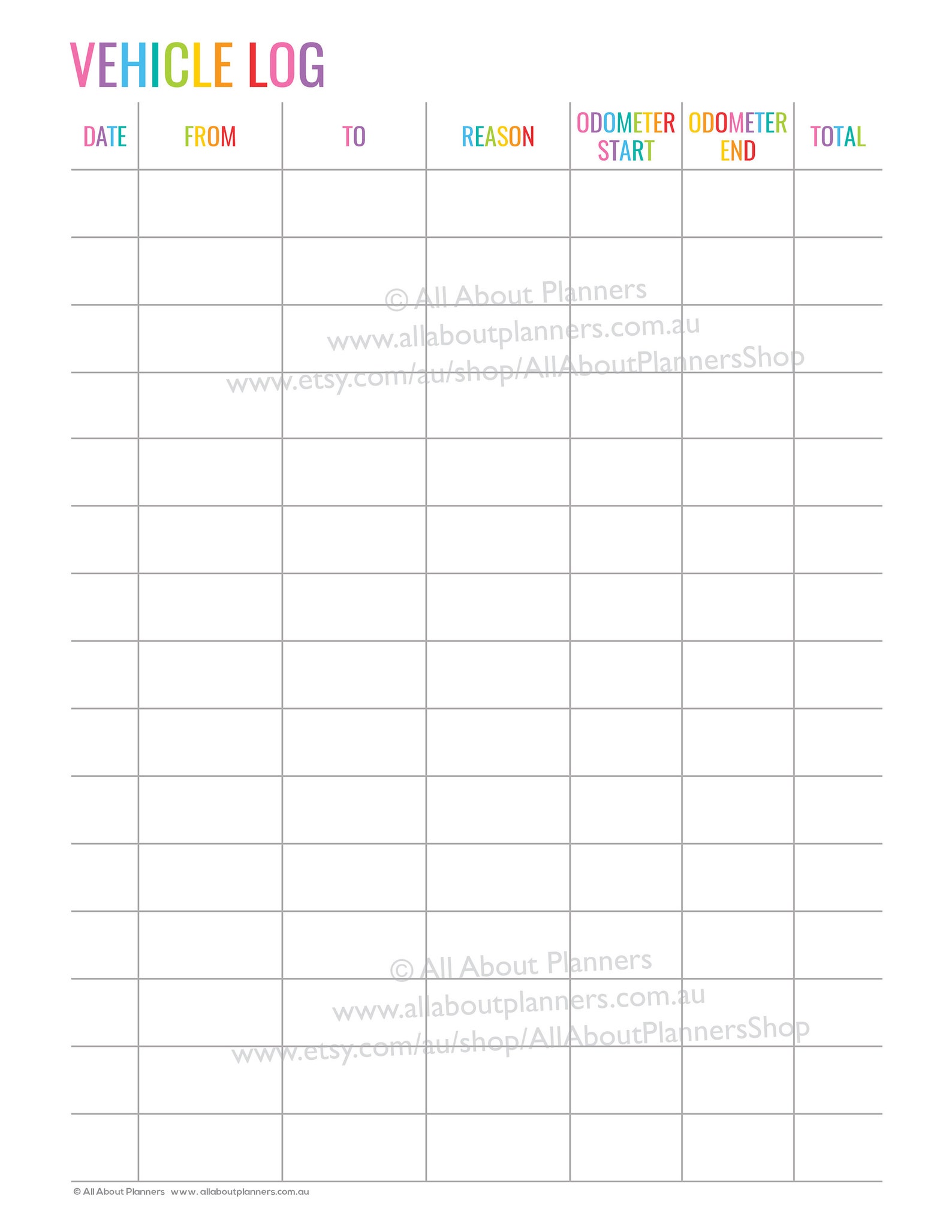 Tax Planner Printable Editable Bill Due Expenses Monthly - Etsy Australia
