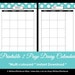 Calendar Printable Perpetual Polka Dot Calendar 2022 2023 Calendar 2 ...