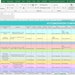 Hotel Research Comparison Travel Planner Excel Spreadsheets ...