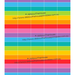 Printable Calendar / Planner Stickers Blank EDITABLE Organization ...