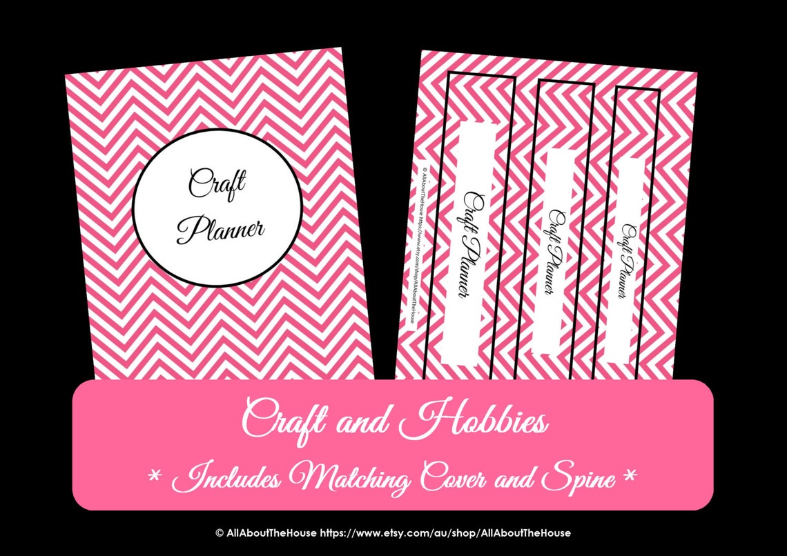 GREY Craft Hobby DIY Printables Chevron - Etsy