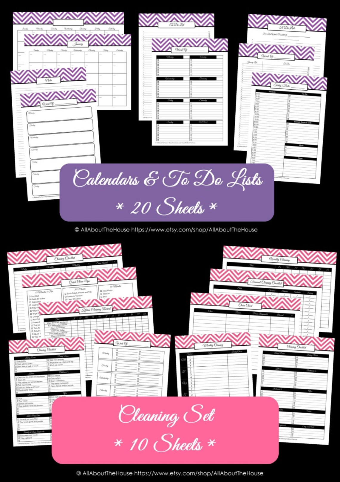 Household Binder Printables Home Binder Home Management - Etsy