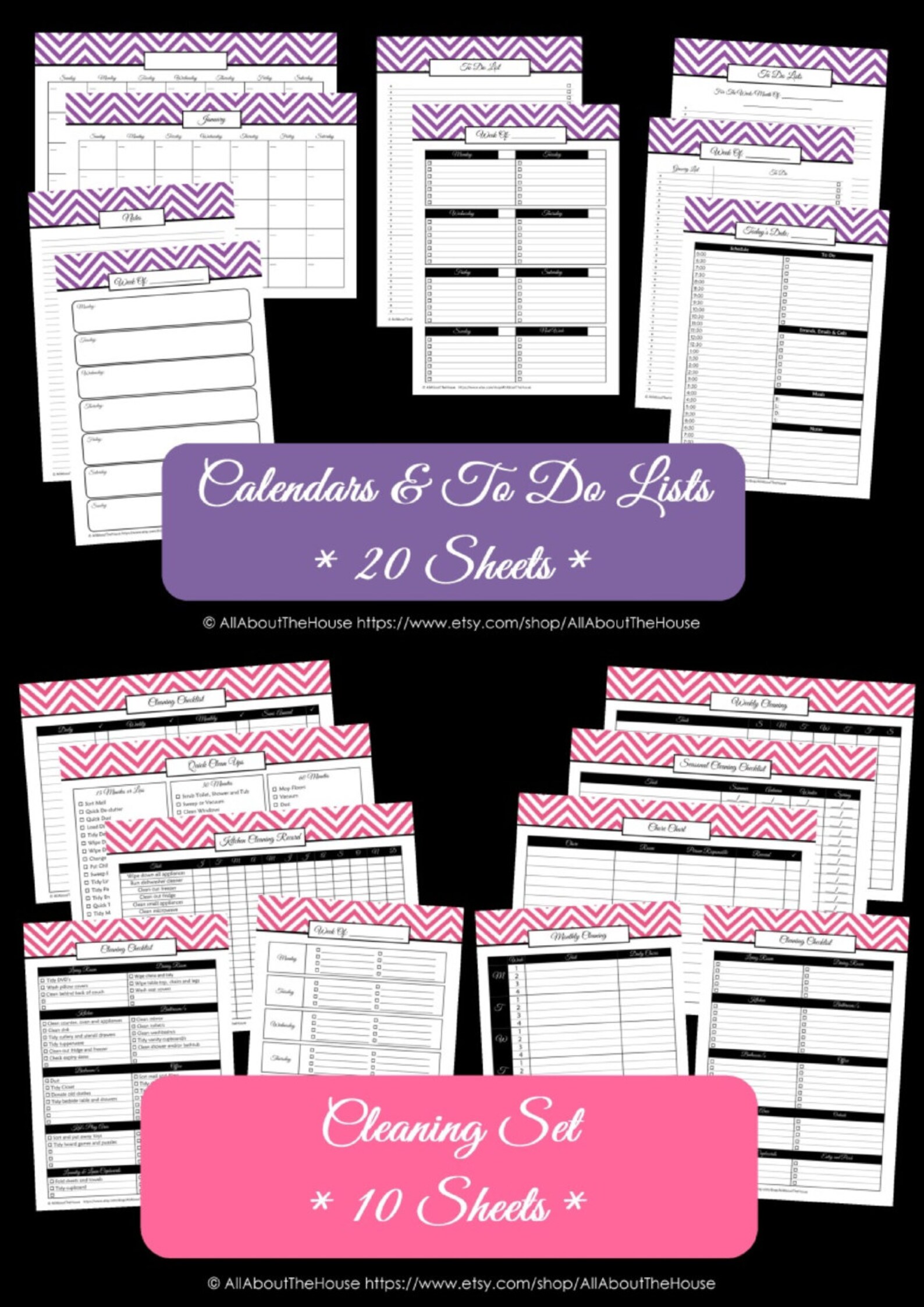 Household Binder Printables Home Binder Home Management - Etsy