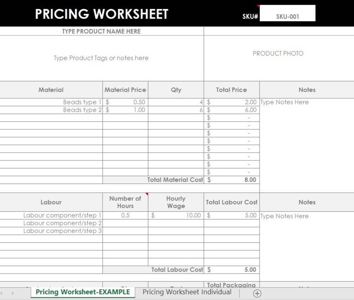 Pricing Calculator Shop Management Tool Etsy Sellers Handmade - Etsy