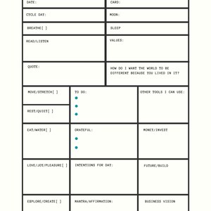 Daily Reflection Journal Pages Pages Canva Template - Etsy