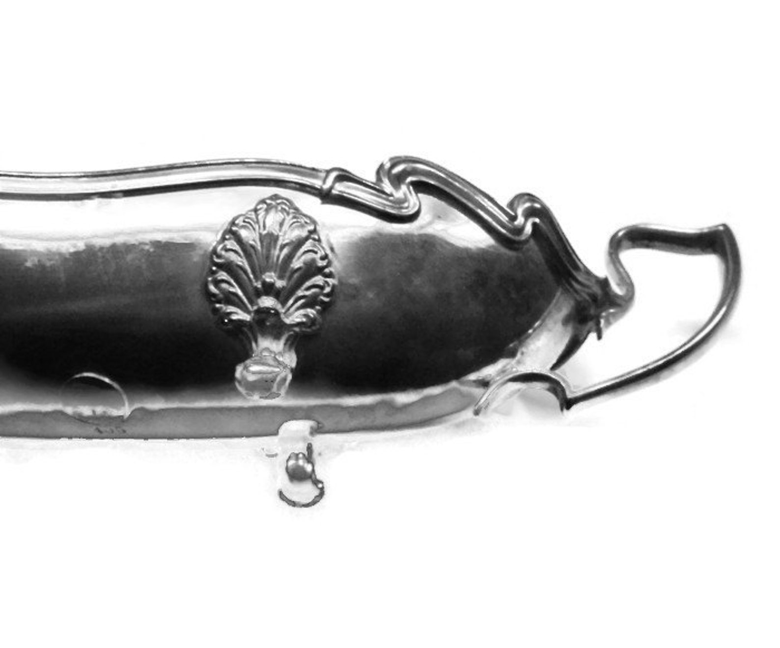 Knickerbocker Silver Co. Silver Plated Double Handled Footed Serving ...