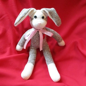 Sock Monkey Bunny Rabbit - Etsy