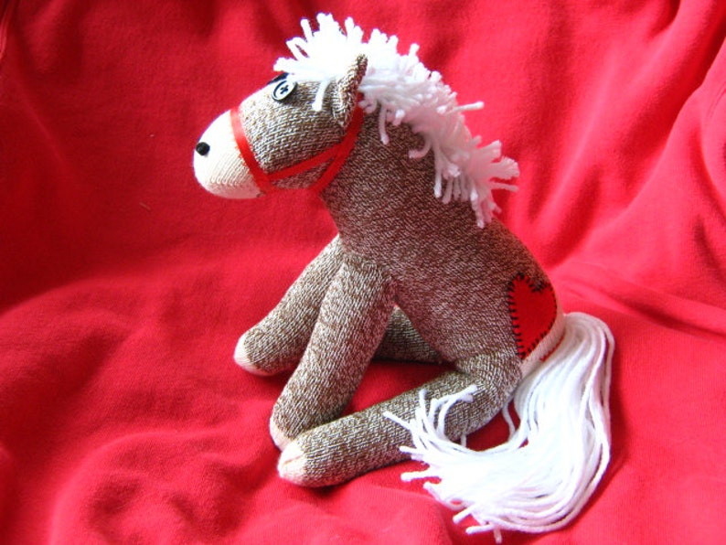 Sock Monkey Horse Pony - Etsy Canada