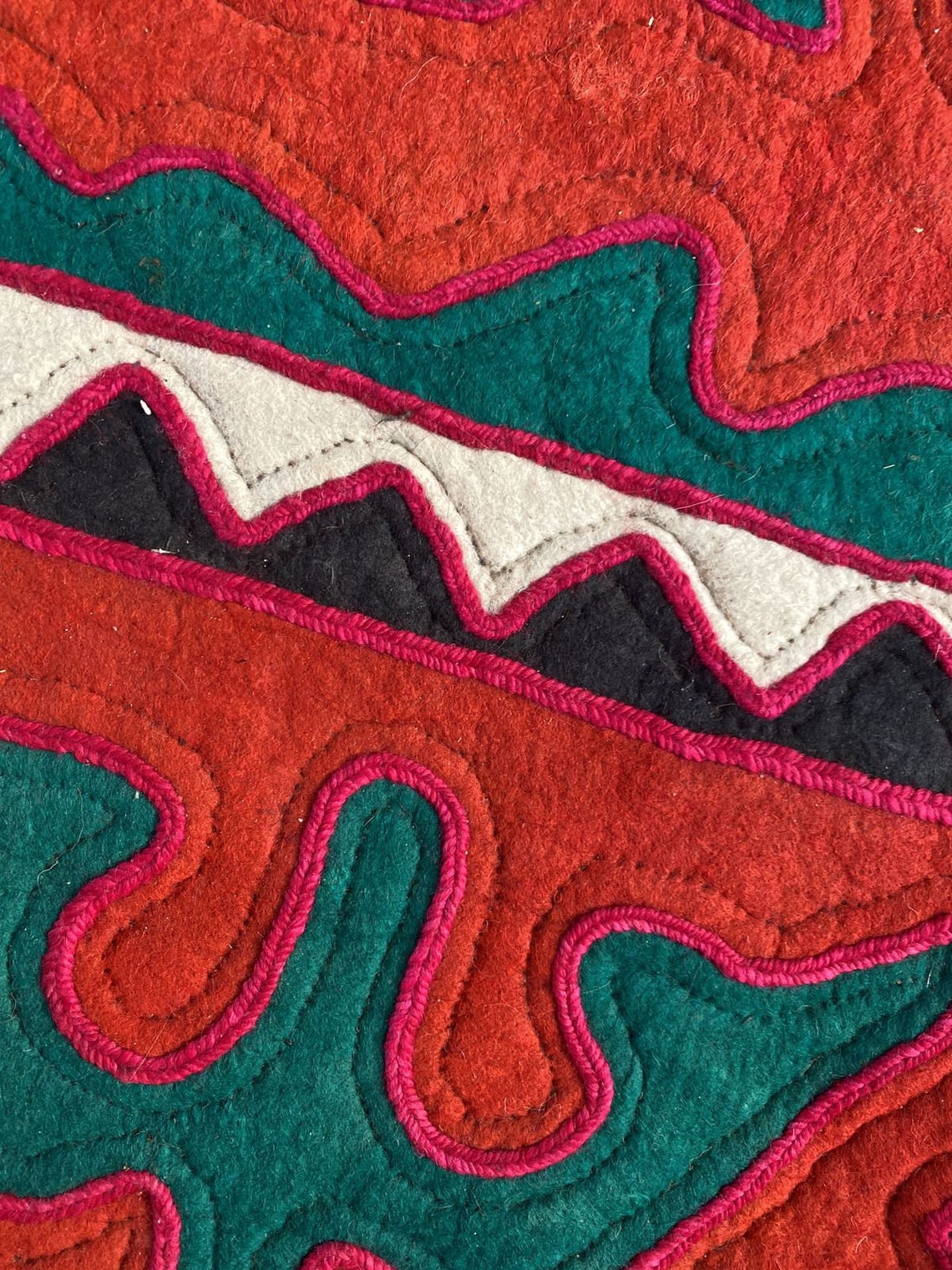 Big Old Shyrdak Kazakh and Kyrgyz Carpet Rug Vintage Old - Etsy