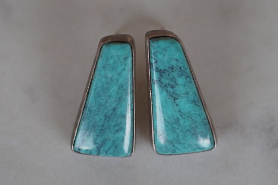 Navajo Sherry Sandoval Lone Mountain Turquoise Sterli… - Gem