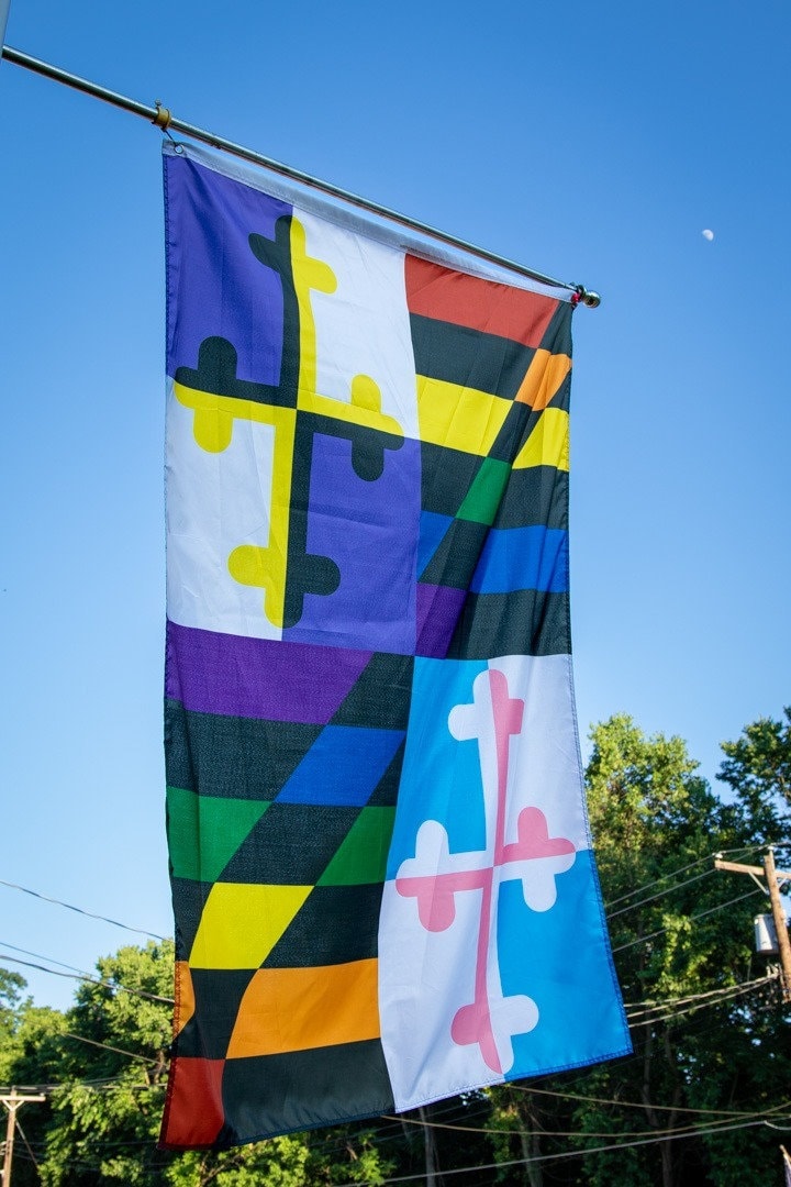 Maryland Pride House and Garden Flag - Etsy