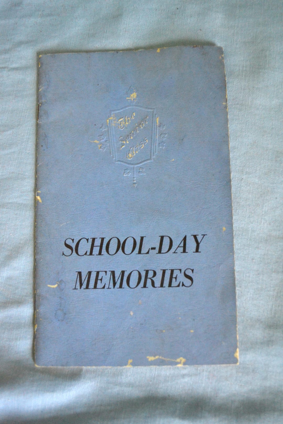 Vintage Scrapbook, SCHOOL-DAY MEMORIES, High School Memory and Keepsake ...