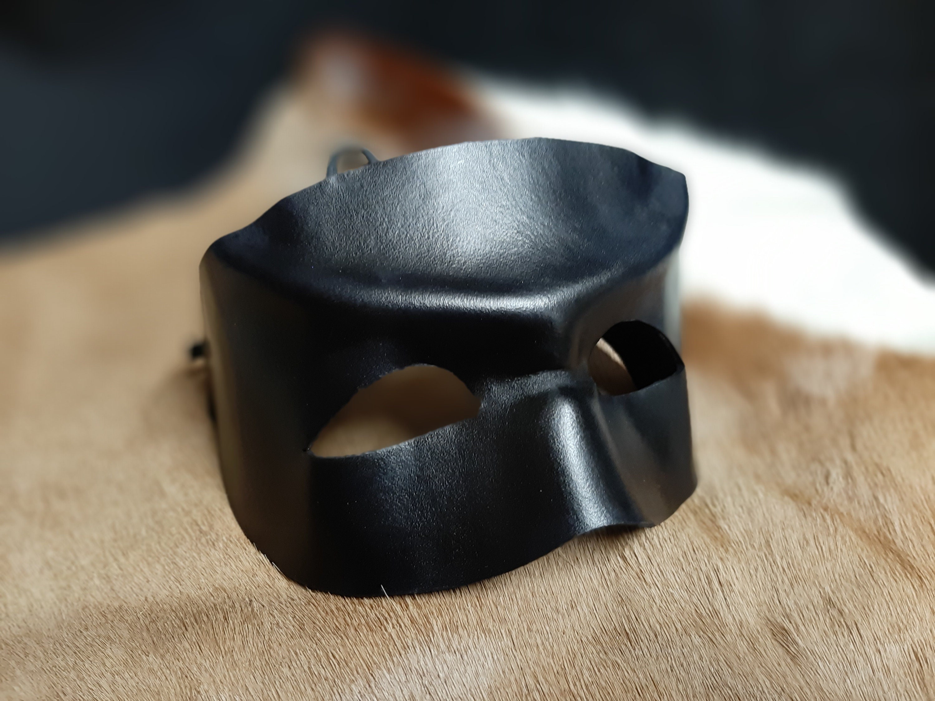 Leather Bandit Mask - Etsy
