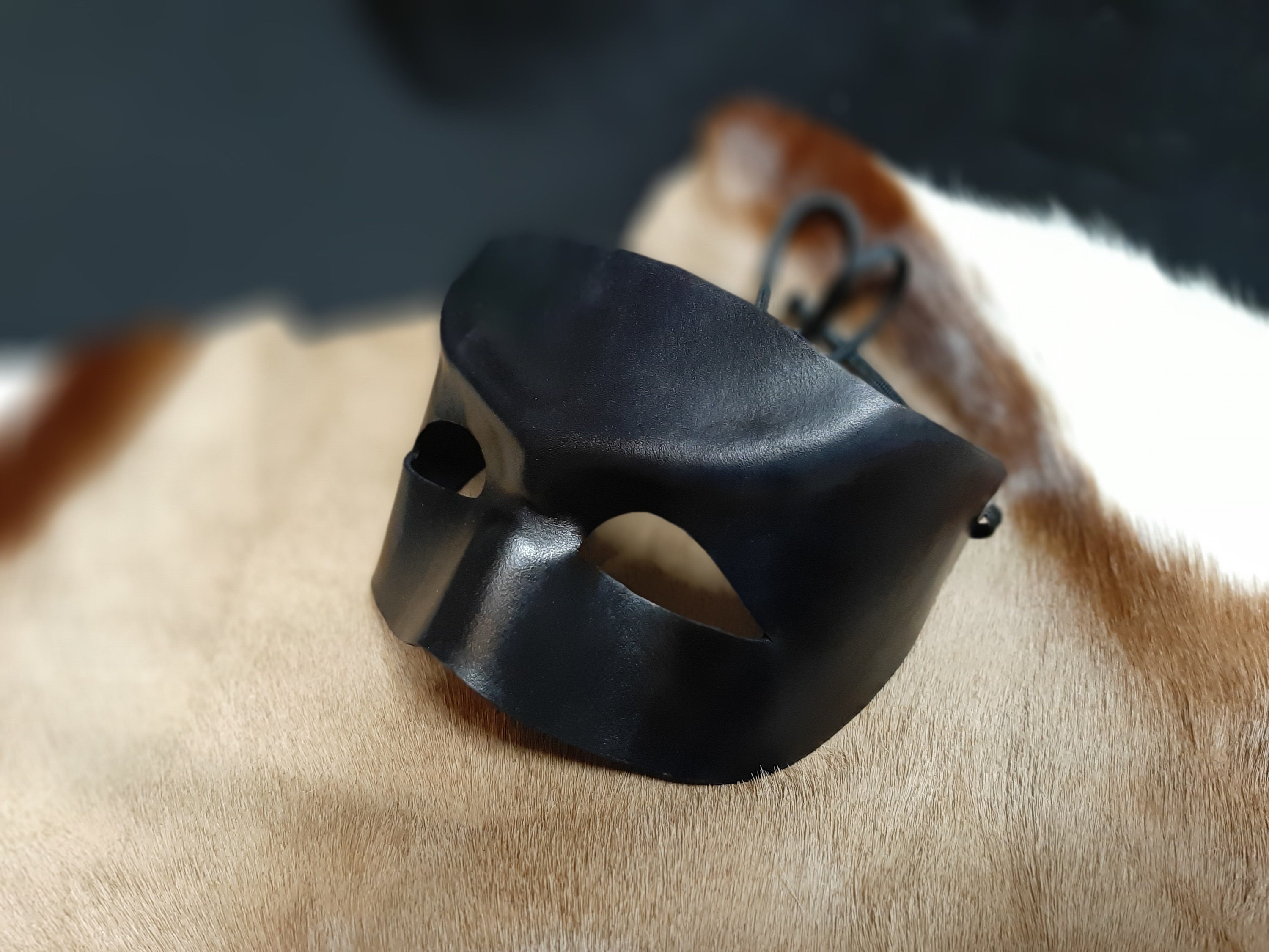 Leather Bandit Mask - Etsy