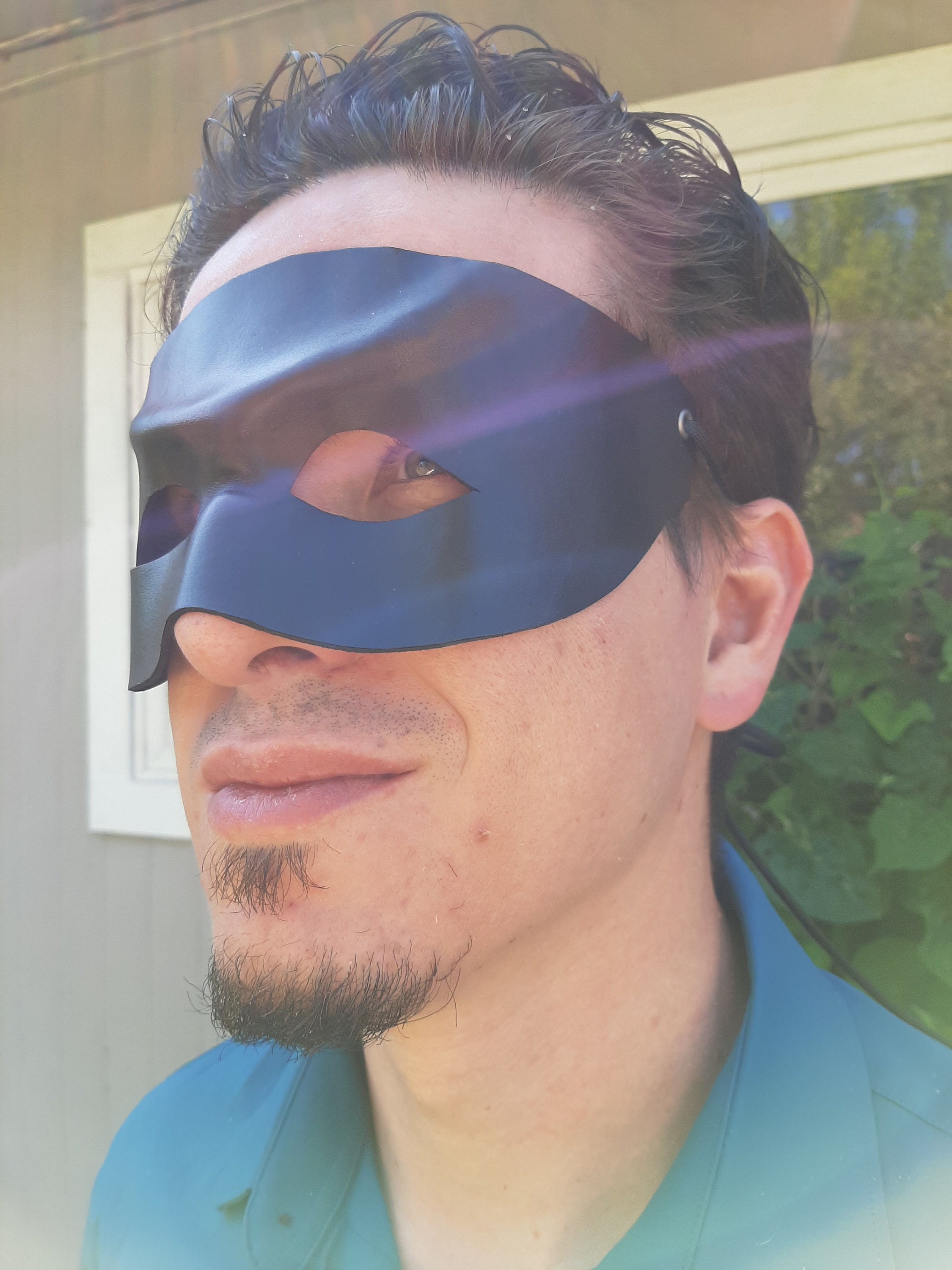 Leather Bandit Mask - Etsy